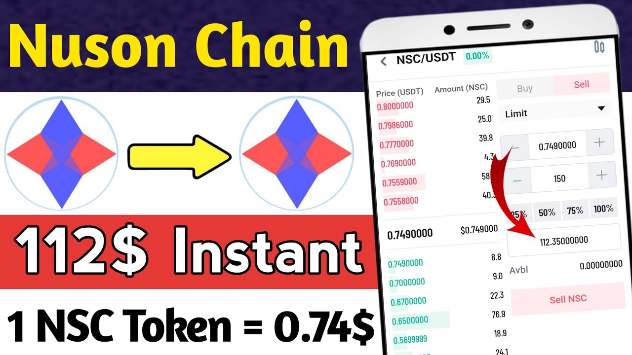 Nuson Chain New Round 112$ Instant Profit || 1 NSC Token= 0.74$ | Nuson Chain Airdrop | NSC ...