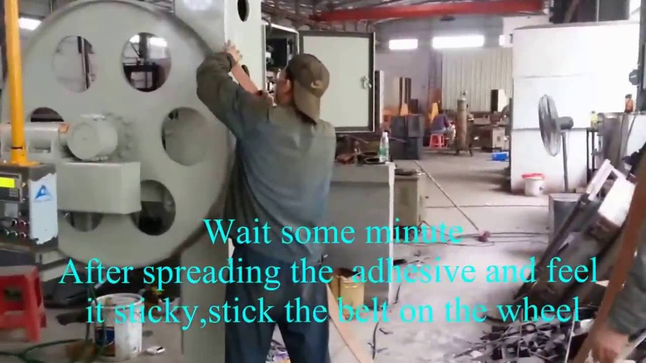 Thin Cutting Machine— Replace flywheel belt - YouTube