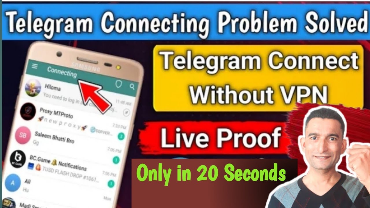 How to Use Telegram in Pakistan Without VPN | Telegram Connecting ...