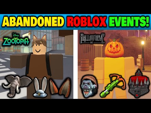 Looking for working prizes in abandoned Roblox events!