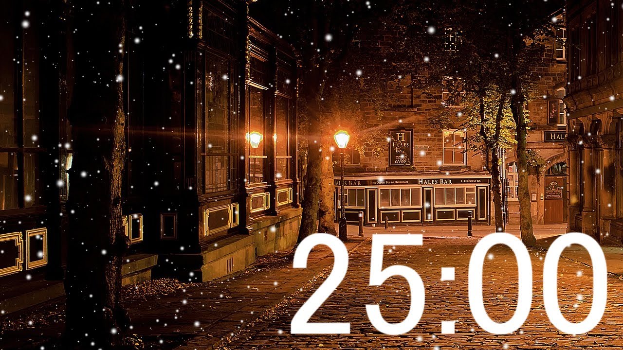 25 Minute Countdown Timer with alarm, without music [for work/study ...