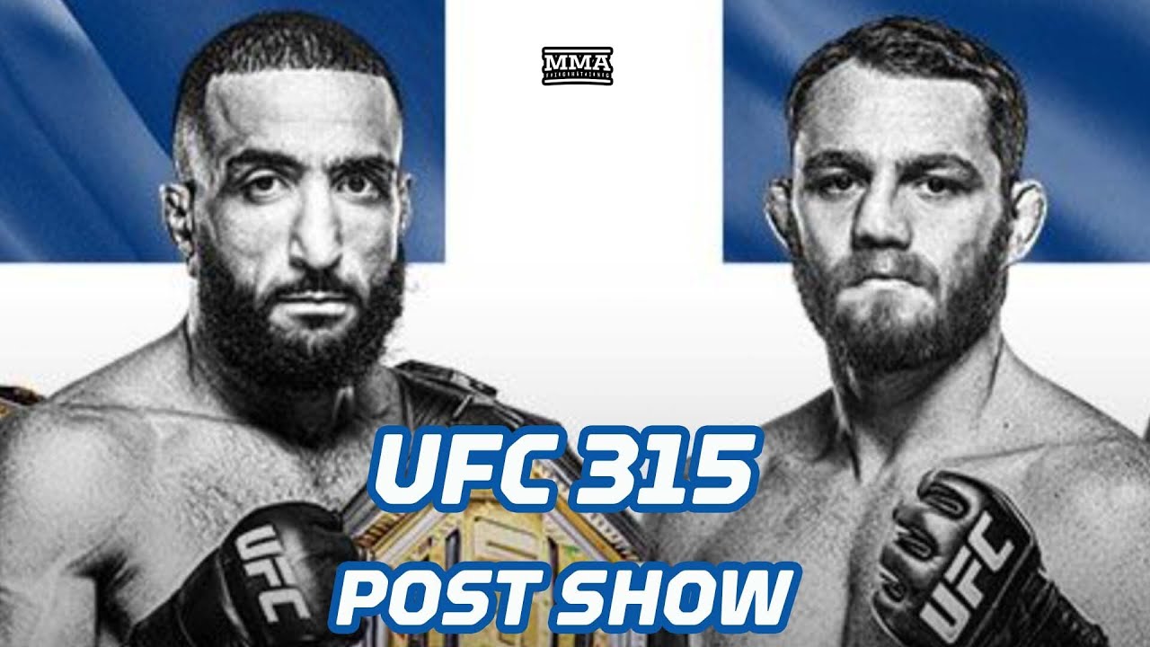 UFC 315 Results & Reaction | Jack Della Maddalena Stuns Belal Muhammad ...