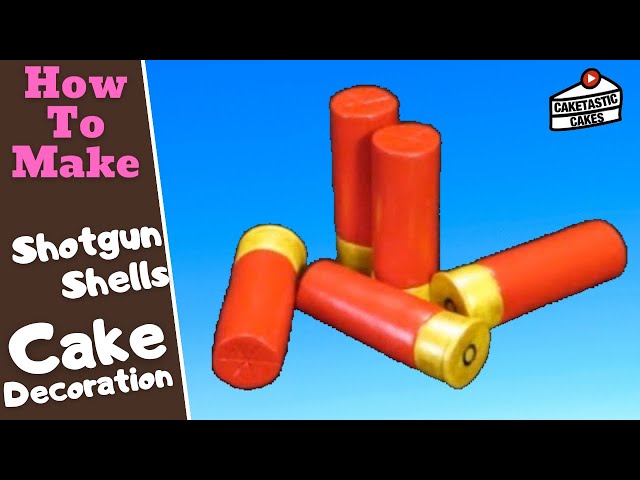 Shotgun Shell Groom Cakes