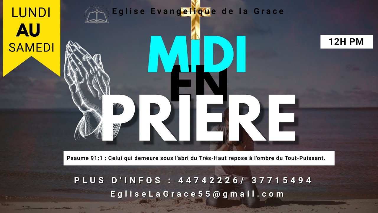 Midi en Prière - Un temps de communion spirituelle - YouTube