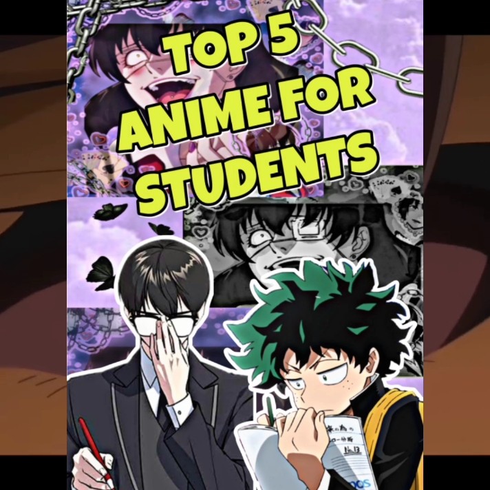 "Top 5 Anime for Students: Boost Focus, Productivity & Learning!"/ANIME ...