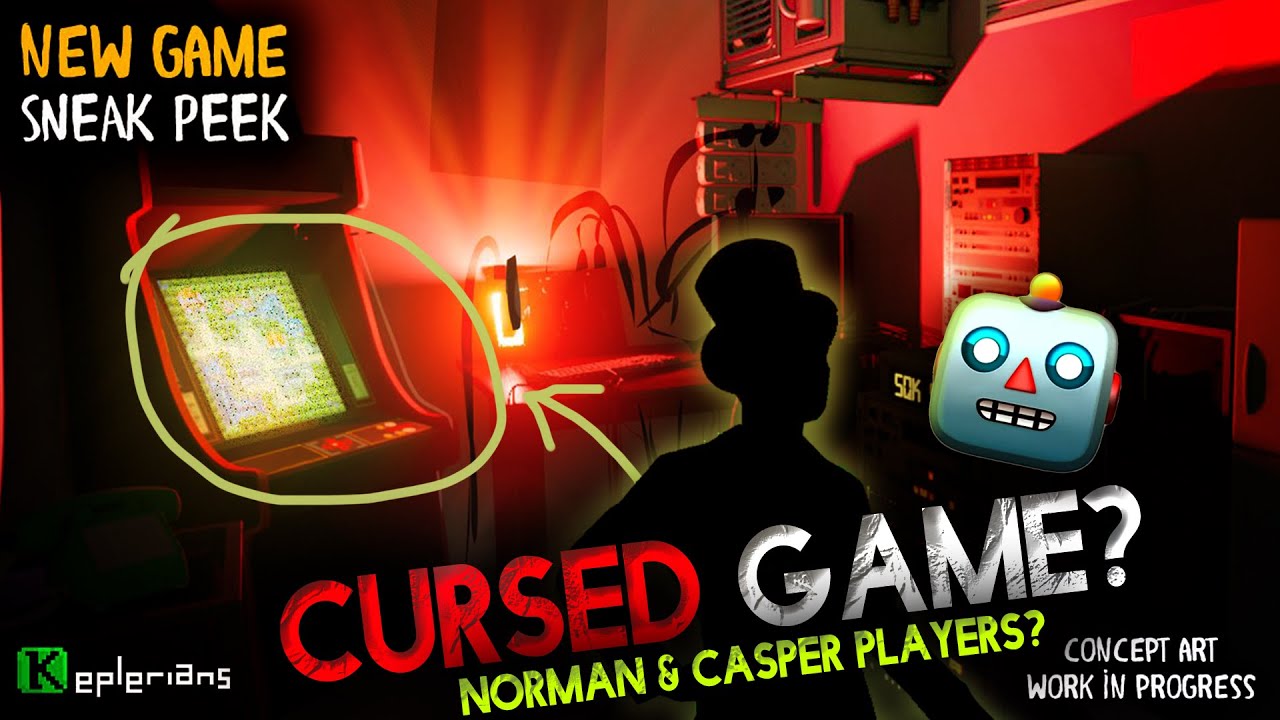 New CURSED ARCADE Computer Game Reveal🕵🏻‍♀️😱 (Keplerians New Horror ...
