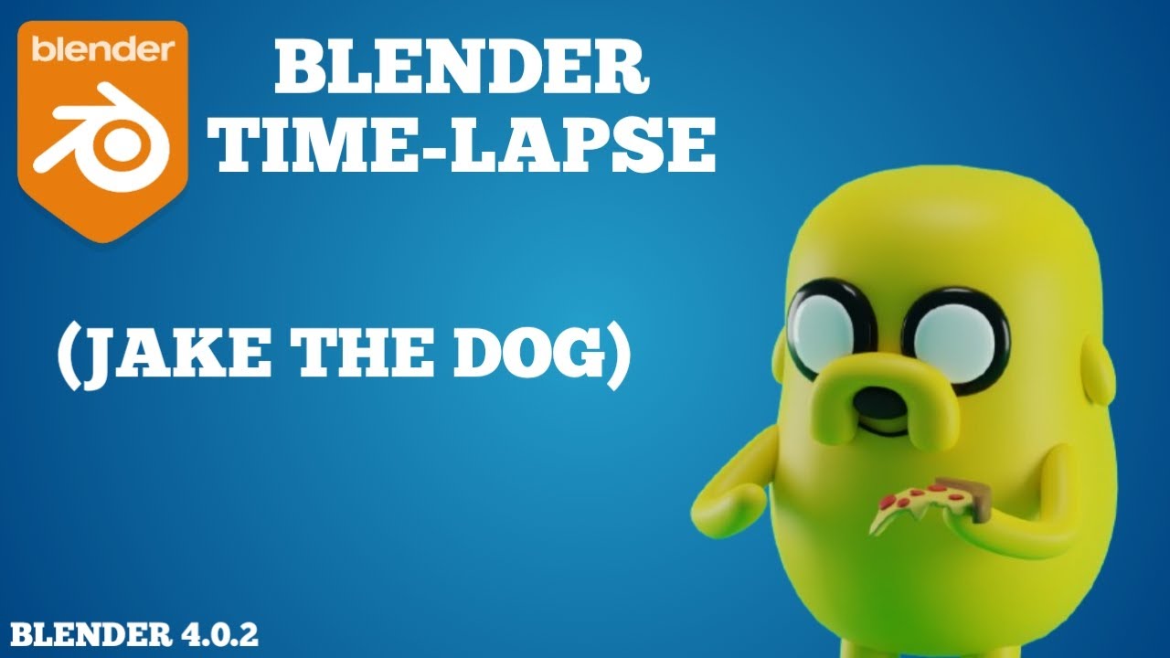 Blender 3d Model: Jake The Dog From Adventure Time - YouTube