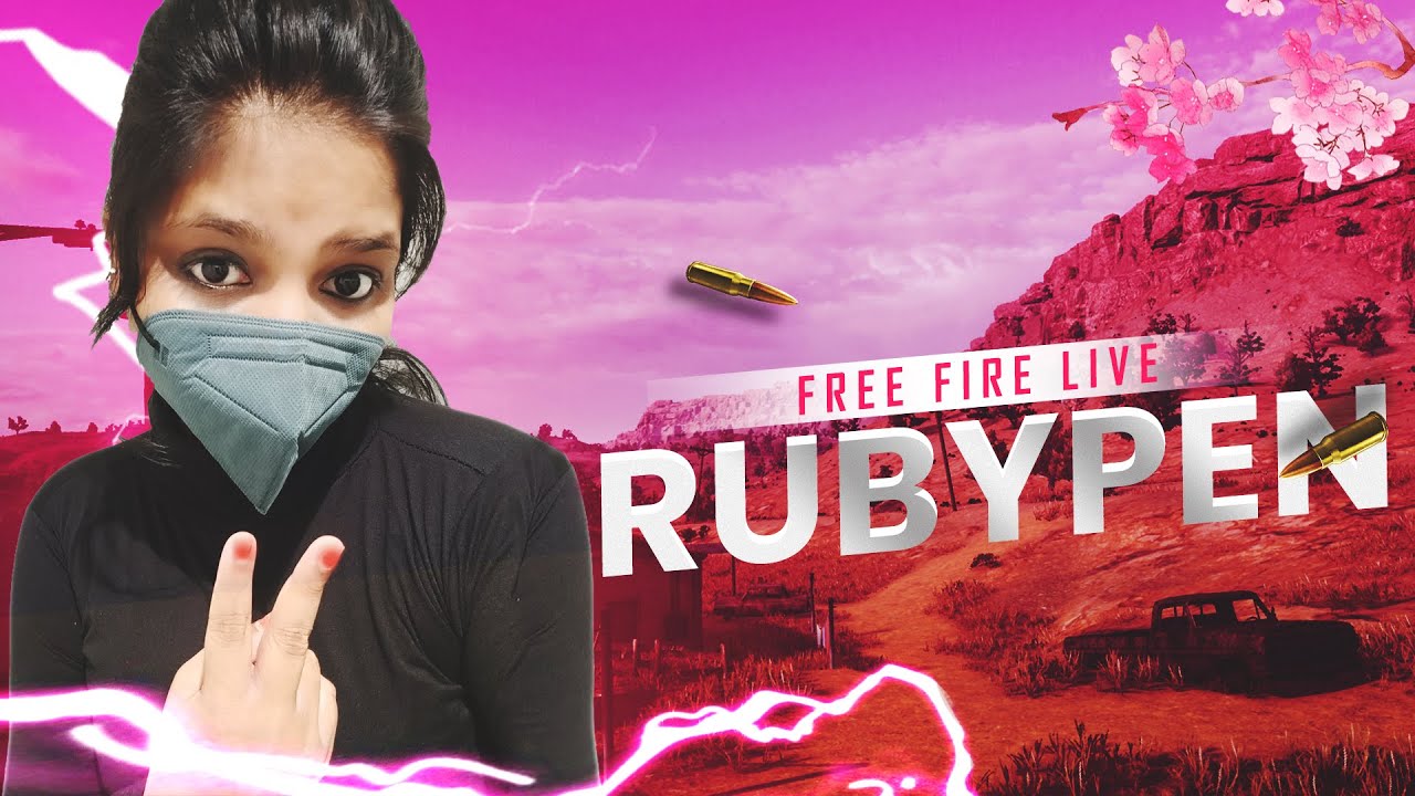 Free Fire Live💓Need More Support💓Ruby is Live⚡️RUBYPEN GAMING - YouTube