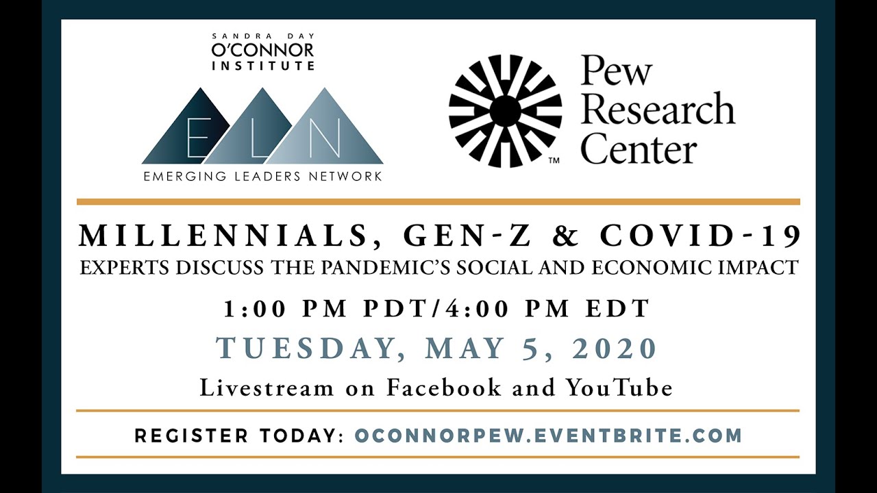 Millennials, Gen-Z, and COVID-19 with Pew Research Center - YouTube