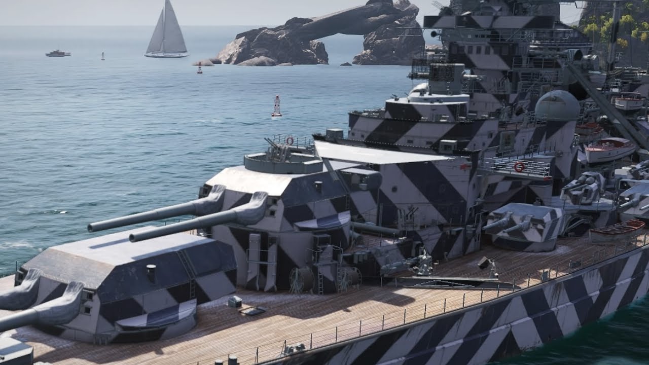 Bismark Build Discussion | World of Warships Legends PS4 Xbox1 - YouTube