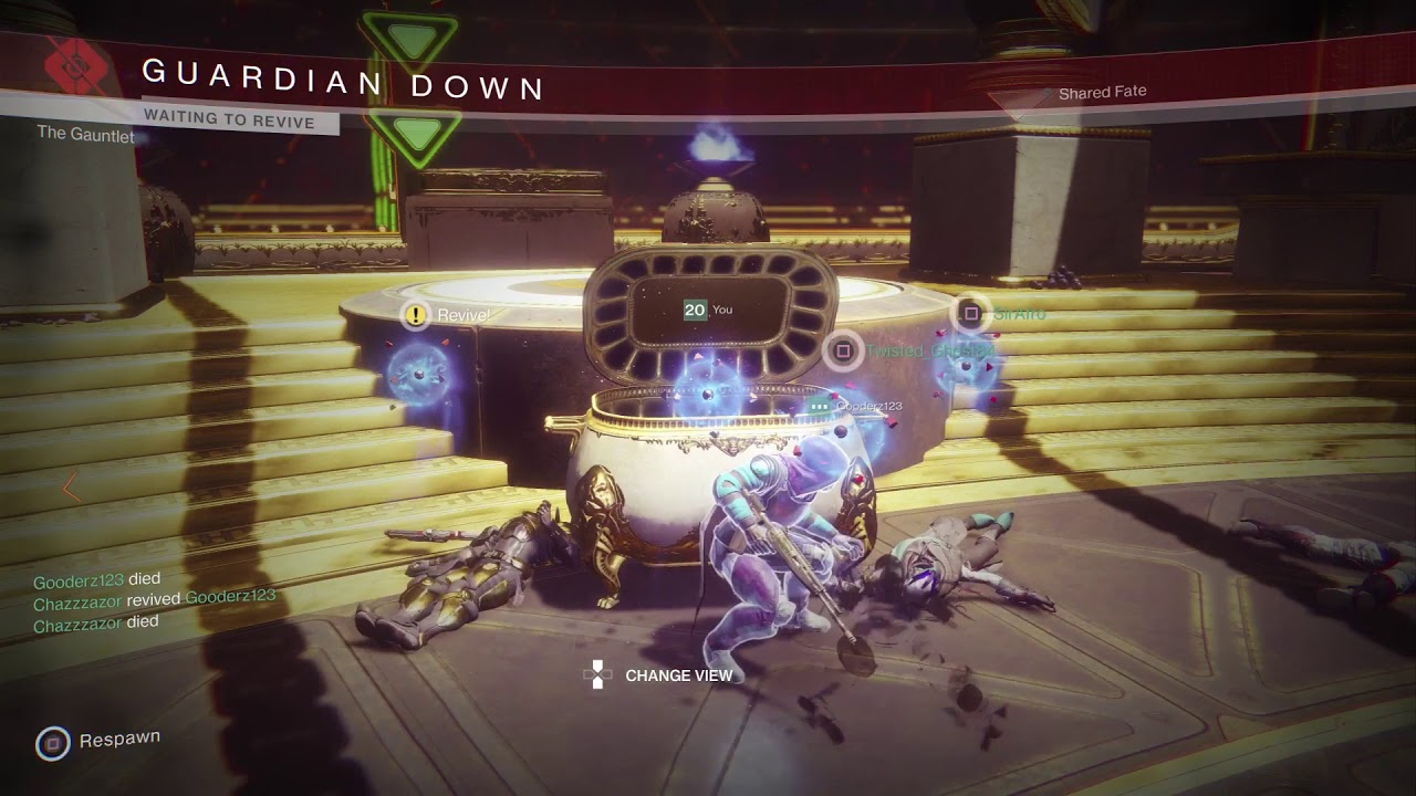 Destiny 2 Leviathan Raid - Infinite Death And Respawn Glitch - YouTube