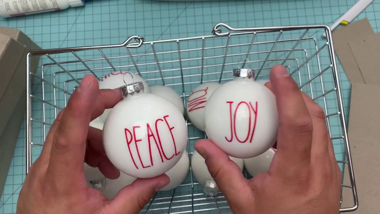 DIY 6 Ornament Box Tutorial Process- Real Time - YouTube