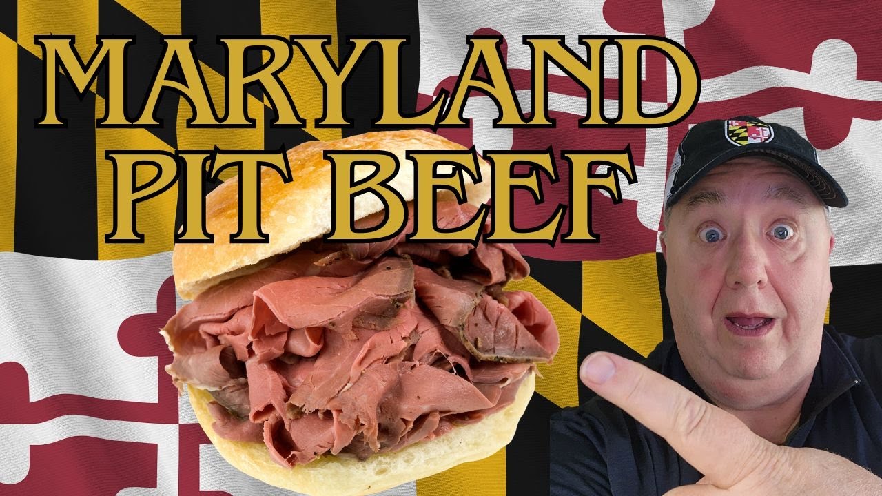 BBQ - Maryland Pit Beef Sandwich on The Pit Boss Pellet Grill - YouTube
