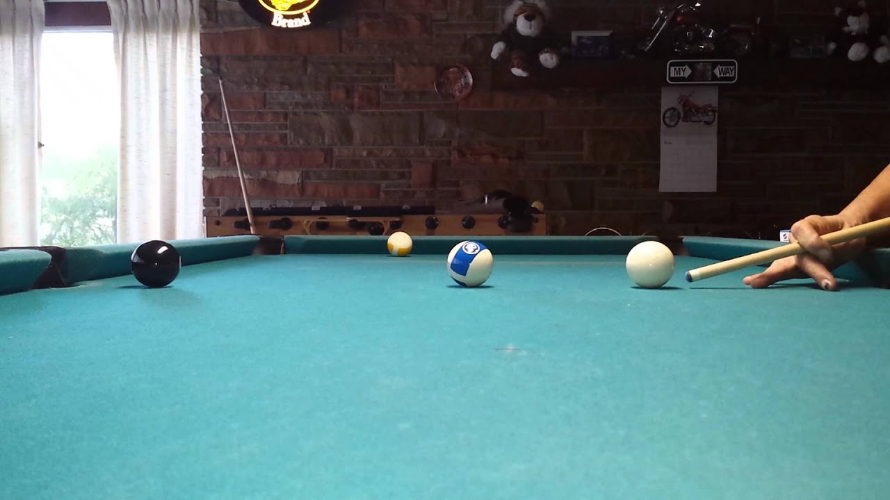 Billiards Jump Shot - YouTube
