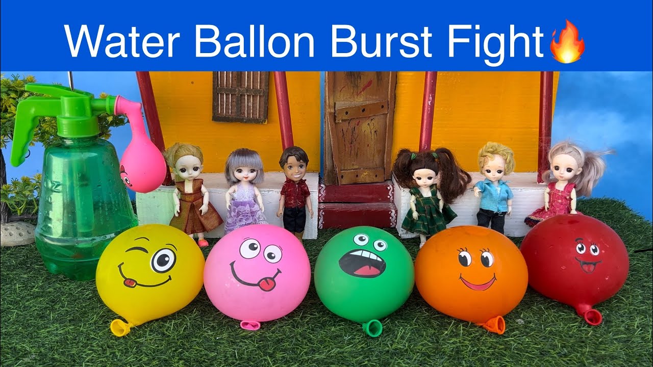 மண்வாசனை Episode CB 450| Water Balloon Burst Fight | #classic mini food ...