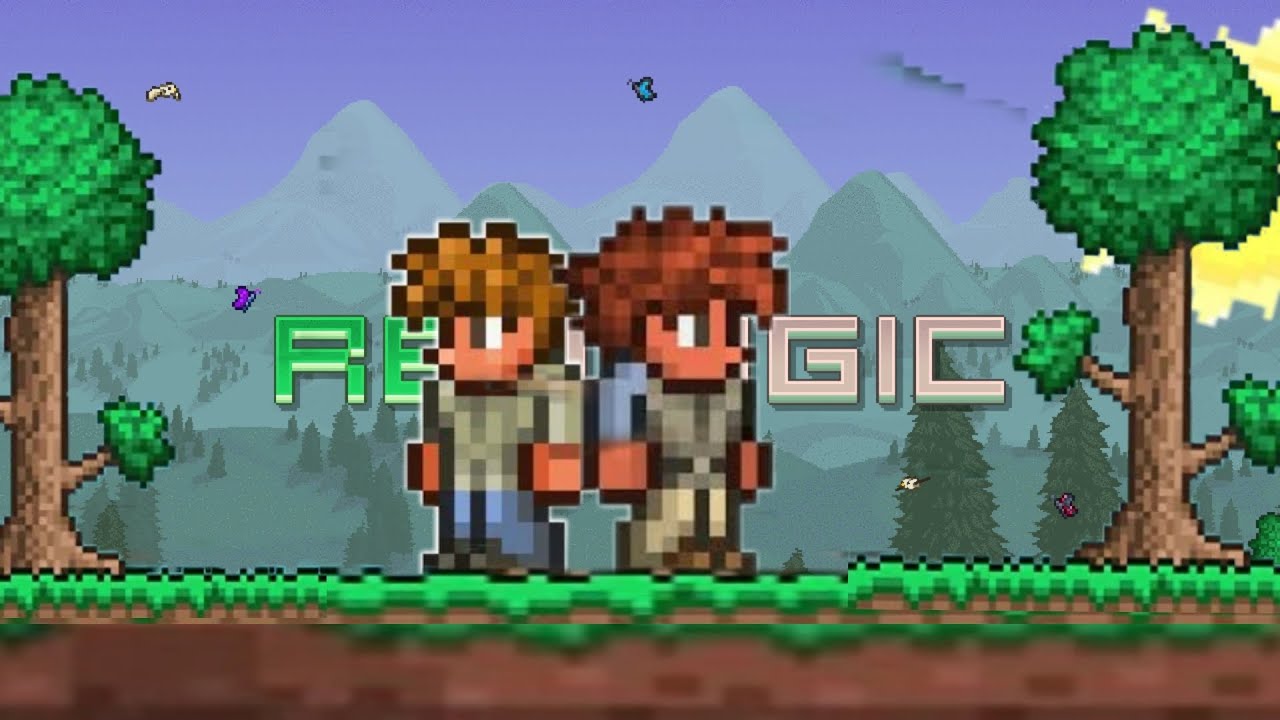 Terraria Episode 1 (the start of a new world.) - YouTube