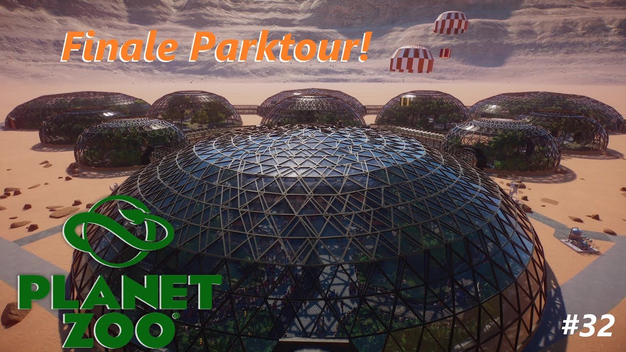 Mars Zoo Parktour! | Planet Zoo Mars #32 - YouTube