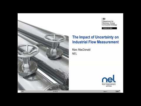 TÜV SÜD Webinar with Marc MacDonald: Impact of Uncertainty on Flow Measurement