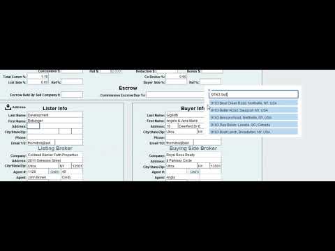 Google API type ahead address - YouTube