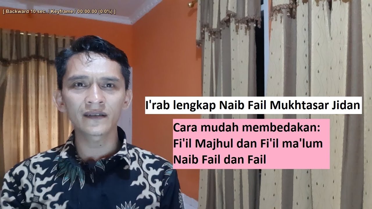 Mukhtasar Jiddan Part 5_Syarah Ajrumiyyah_Naib Fail - YouTube