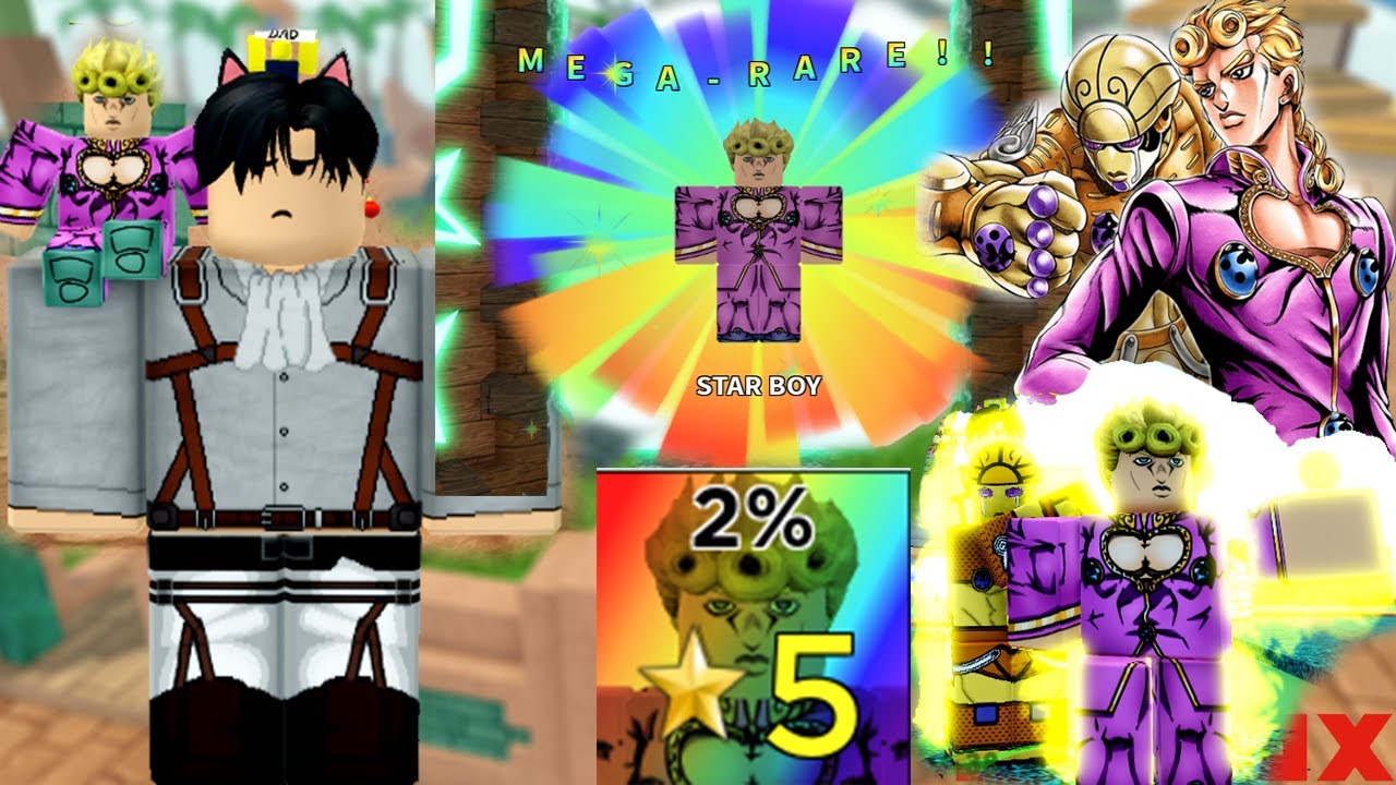 Roblox- Nhân Vật 5 Sao MỚi Con Trai Của Dio, Star Boy Nhân Vật Trong ...