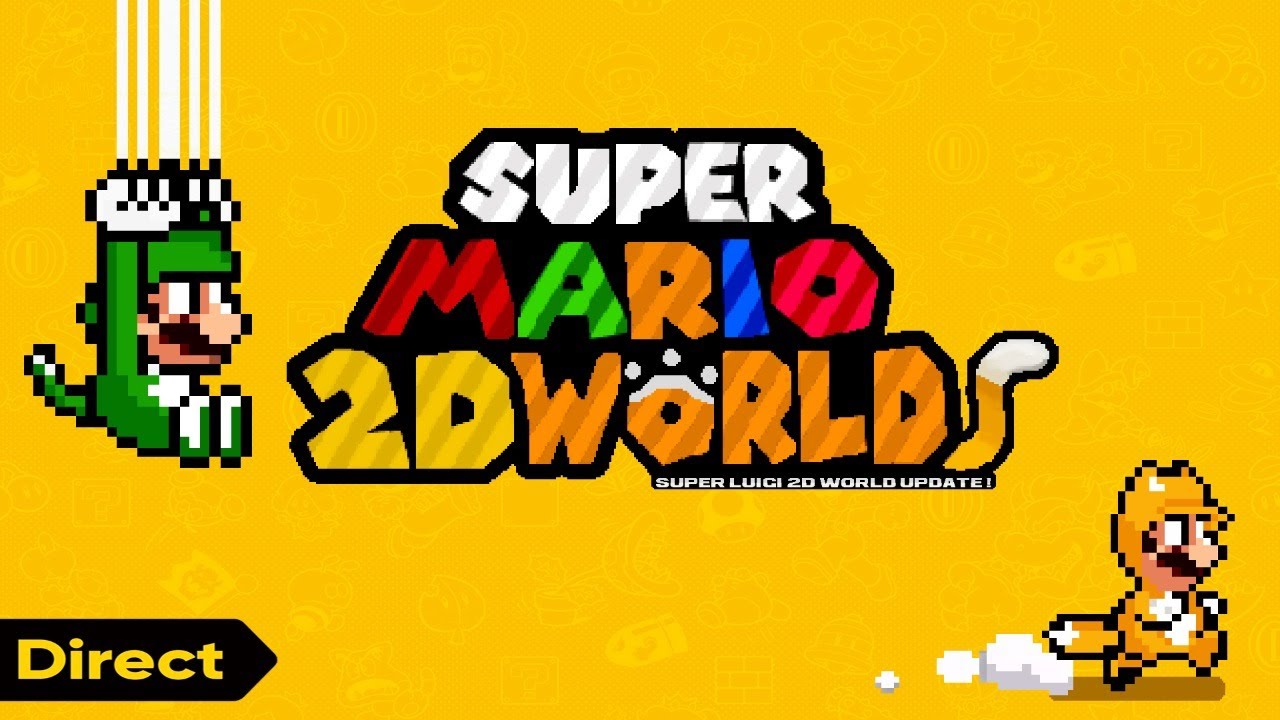 ⚡SUPER MARIO 2D WORLD: Super Luigi 2D World Update! | DOWNLOAD ...
