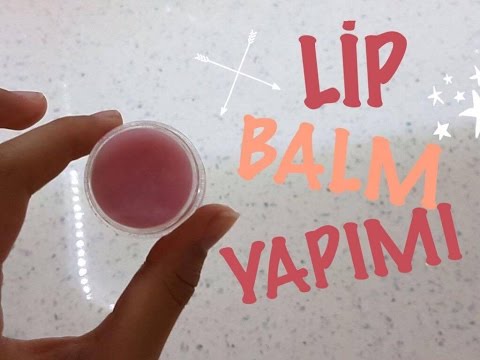 3 MALZEMELİ LİP BALM YAPIMI