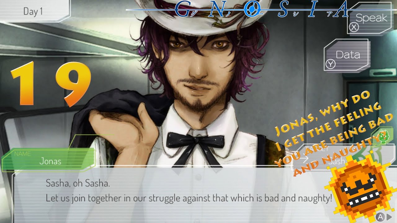 Gnosia Loop 19 (Jonas, are you propositioning me to do something naughty?) - YouTube