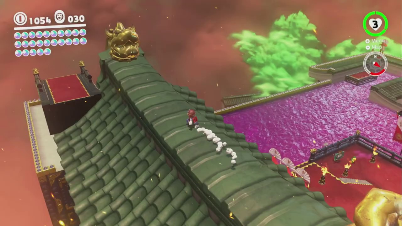 Above the Poison Swamp - Super Mario Odyssey - No Commentary 1bq - YouTube