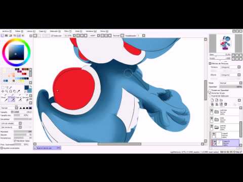 Speed Paint Yoshi - YouTube