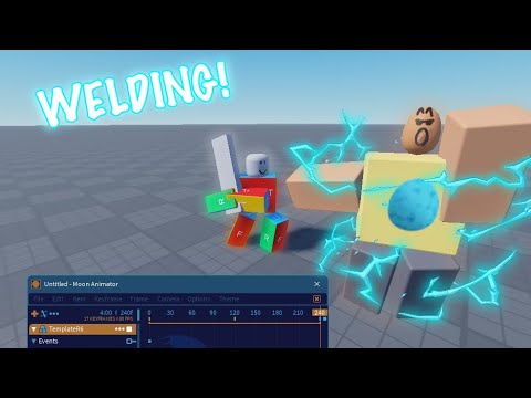 how to weld items to your rig in roblox studio! - YouTube