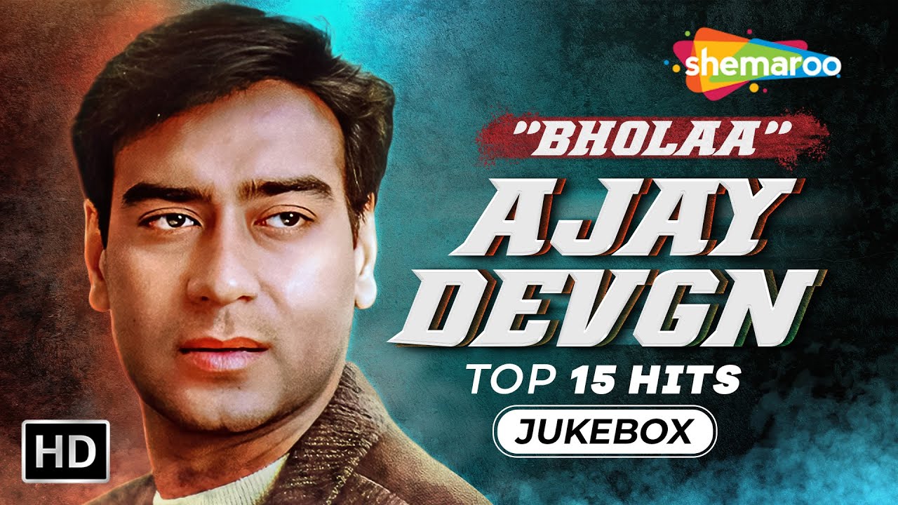 Best of AJAY DEVGN | Top 15 Hit Songs | Birthday Special | Non- Stop ...