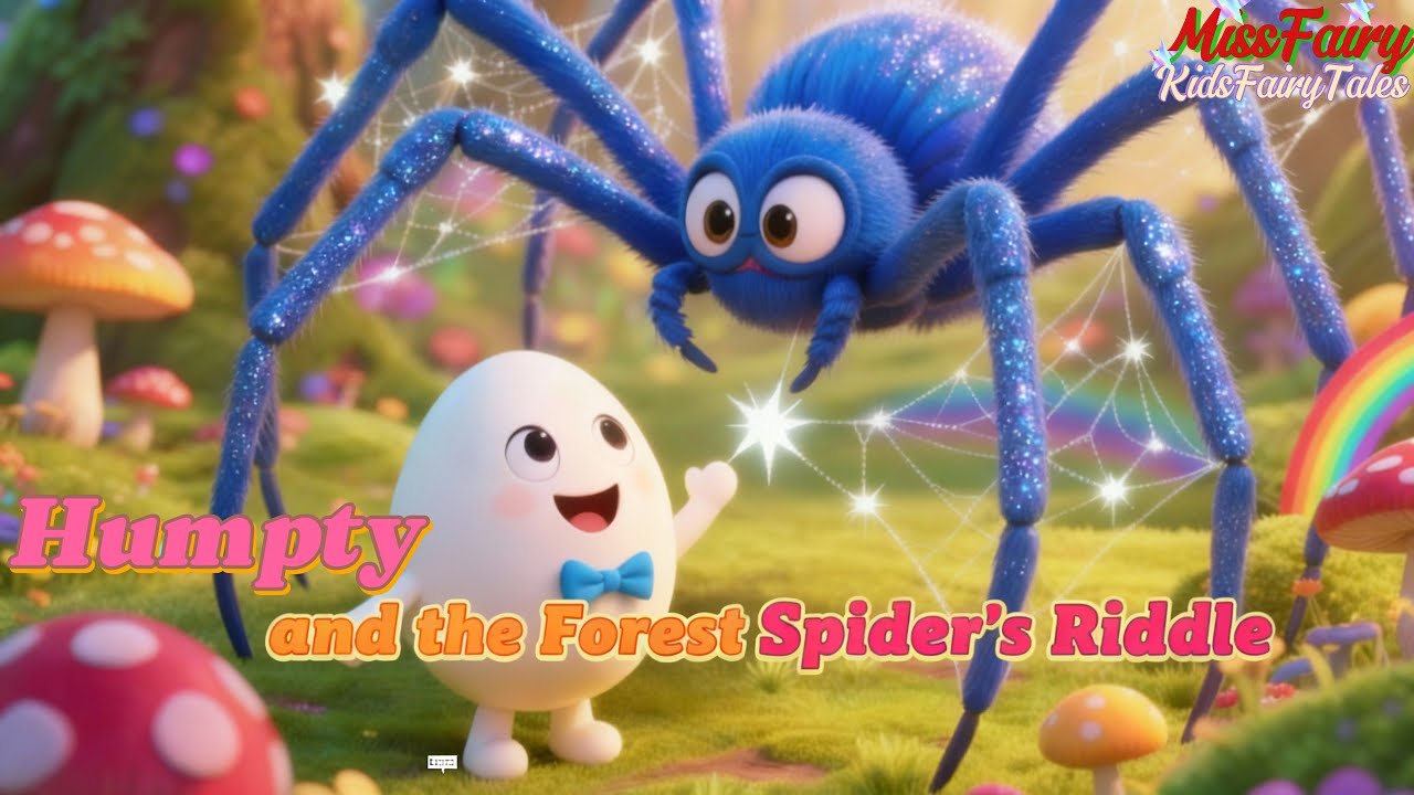 Humpty Dumpty and the Blue Spider’s Treasure | Kids Story | Bedtime ...