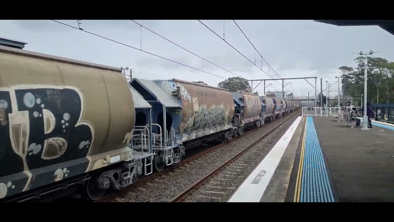 TT102 107 other end going thru Mount Druitt Station in September 2024 ...