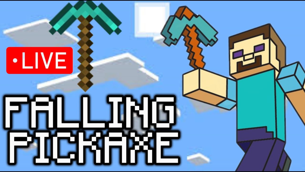 FALLING PICKAXE WITH EXTREME CHAT CONTROL MINECRAFT - YouTube