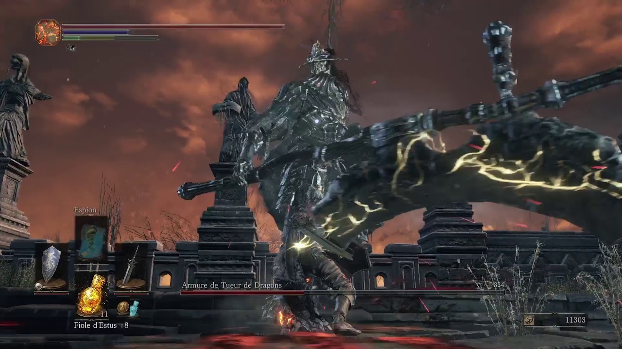 Dark Souls 3 - Boss du Château de Lothric - YouTube