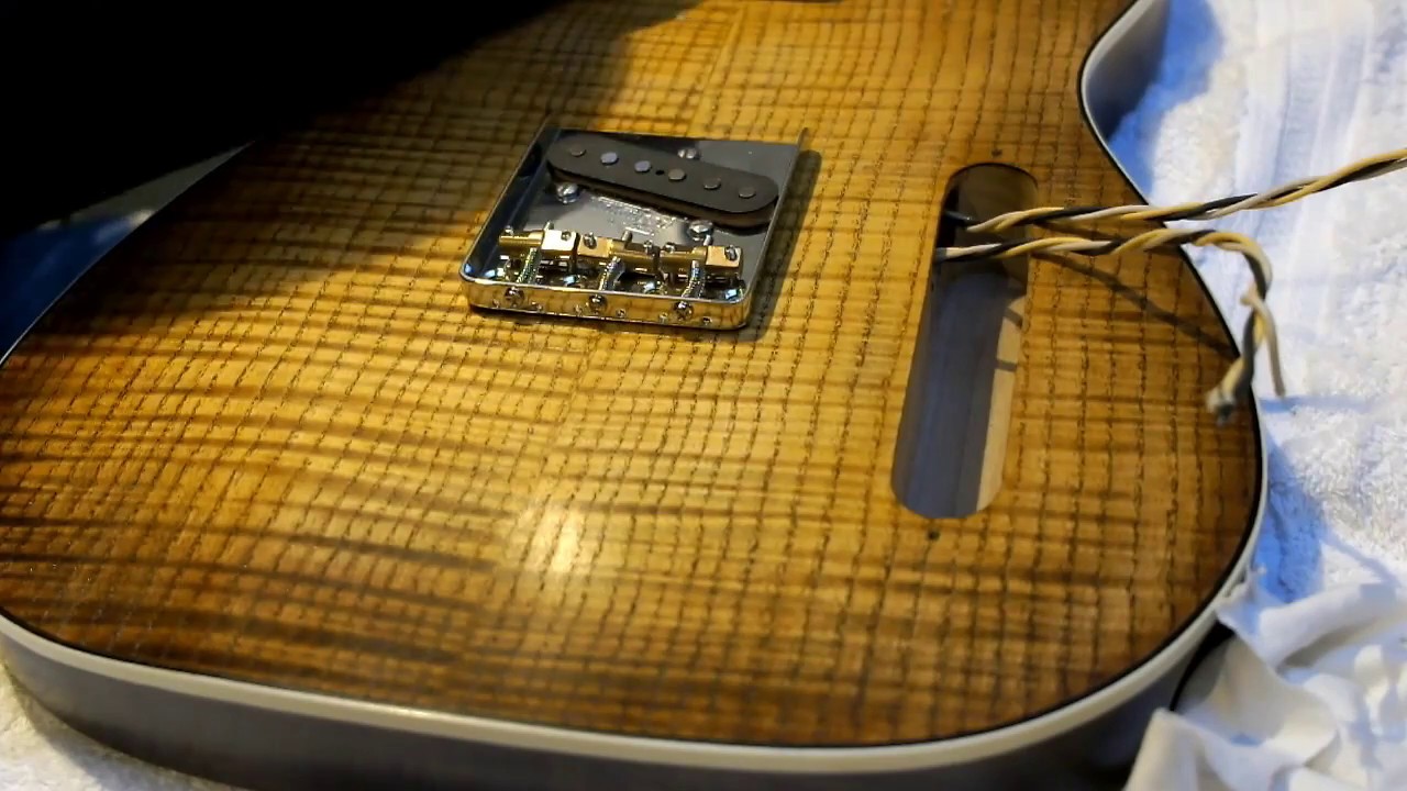 DIY Luthier custom Telecaster build part 12: Hardware, assembly, and ...