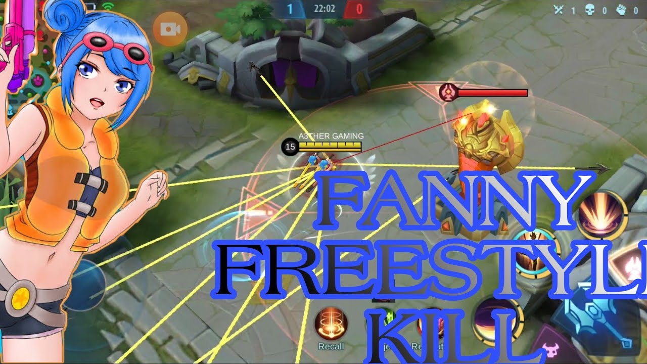 Fanny Montage Ep#6 | Fanny Freestyle Kill | MLBB | A3THER GAMING - YouTube