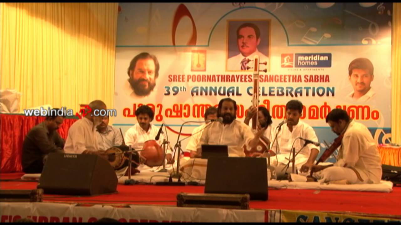 Carnatic Vocal Concert by K.J Yesudas and Vijay Yesudas - YouTube
