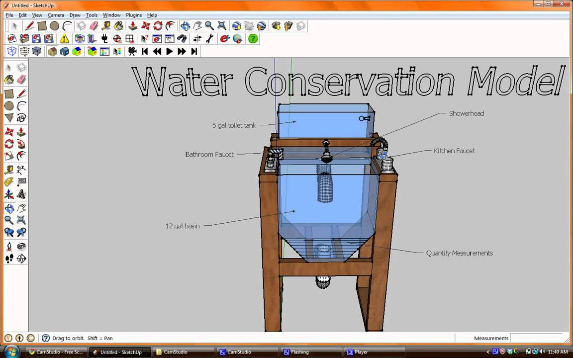 water conservation model - YouTube