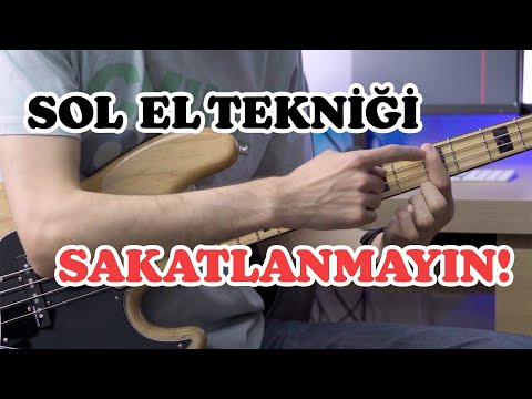 Bas Gitarda Sol El Tekniği - Sakatlanmadan Çalın!