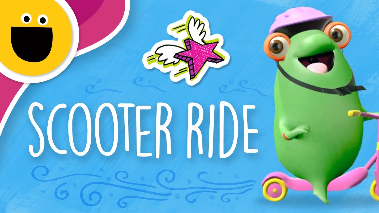 Marvie Rides a Scooter (Sesame Studios) - YouTube