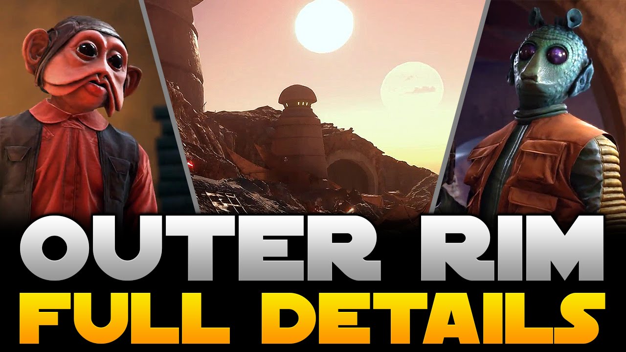 Star Wars Battlefront Outer Rim Full Details - New Weapons, Star Cards ...