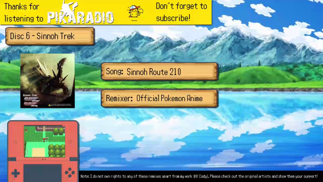 Pokemon Remix - Sinnoh Route 210 - YouTube