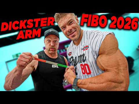 Der DICKSTE ARM auf der FIBO 2026 ⁉️ (Wir haben noch krassere gefunden)