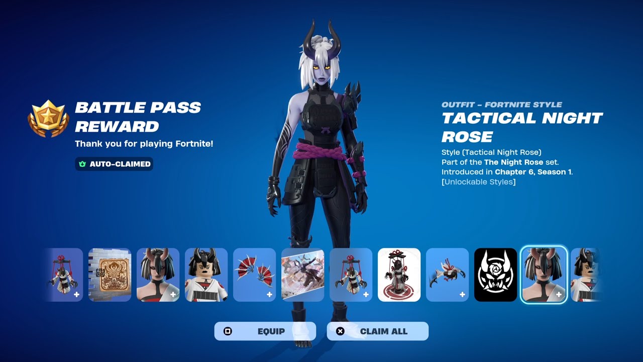 HOW TO GET TACTICAL NIGHT ROSE SKIN IN FORTNITE! - YouTube