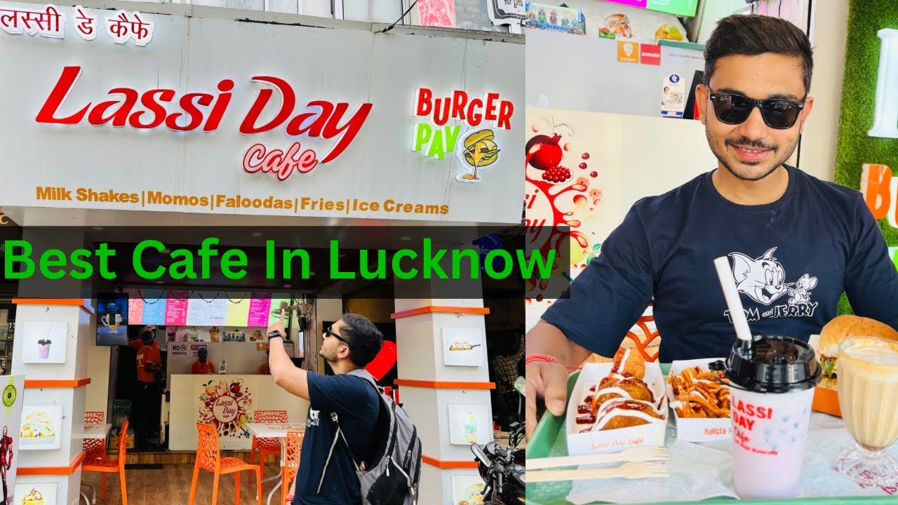 Best Cafe || Lassi Day Cafe || Lucknow #food #lucknowfoodie #viralshort ...