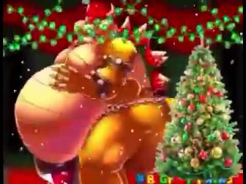 Christmas bowser fart gif