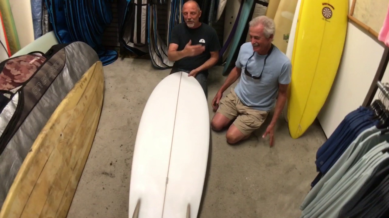 Board of the day! Larry Gephart fish - YouTube