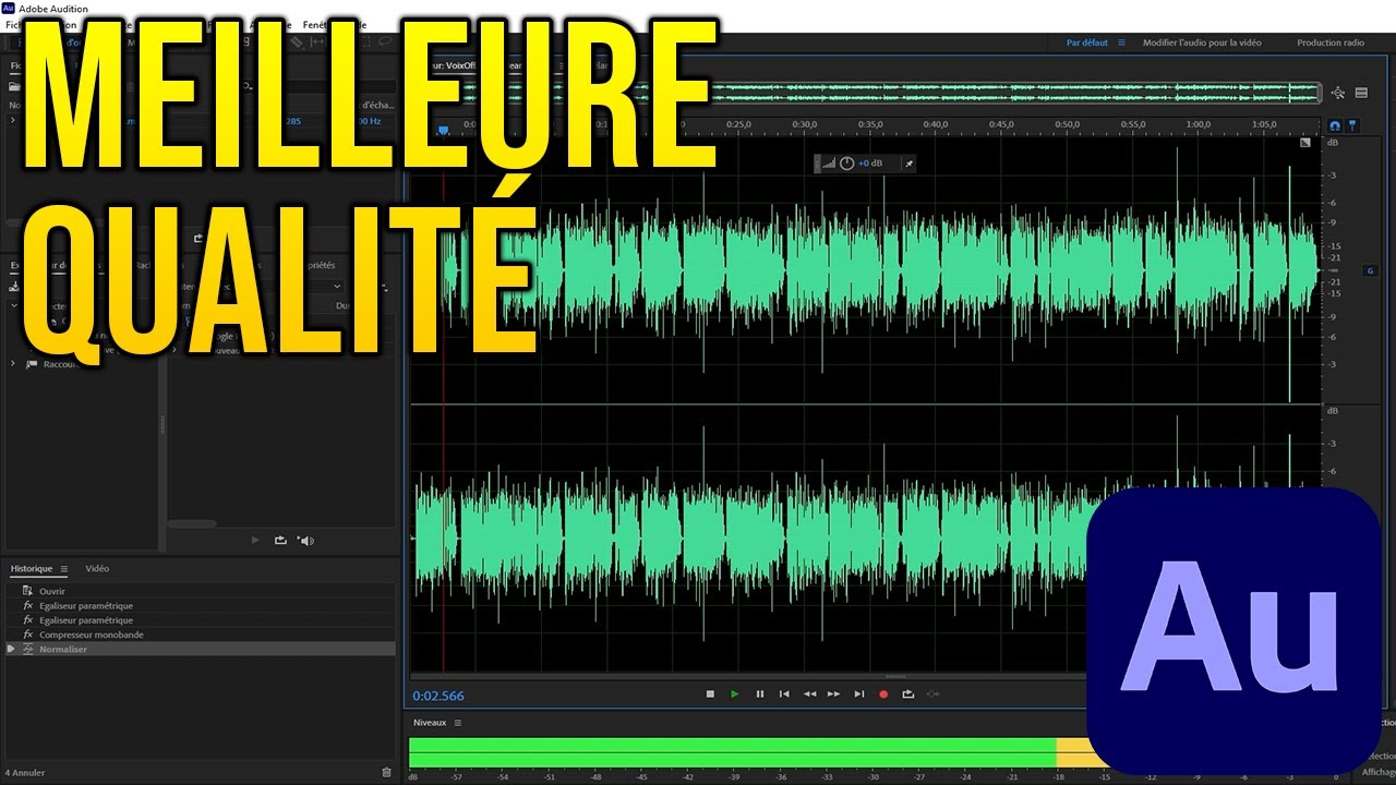Améliorer la qualité de sa voix avec Adobe Audition en 5 minutes - YouTube